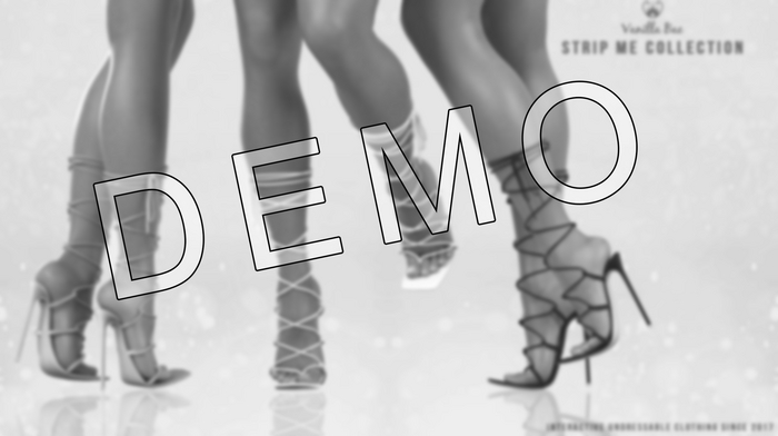 Second Life Marketplace - *Vanilla Bae* Callista Heels - DEMO Pack - Strip Me Interactive ...